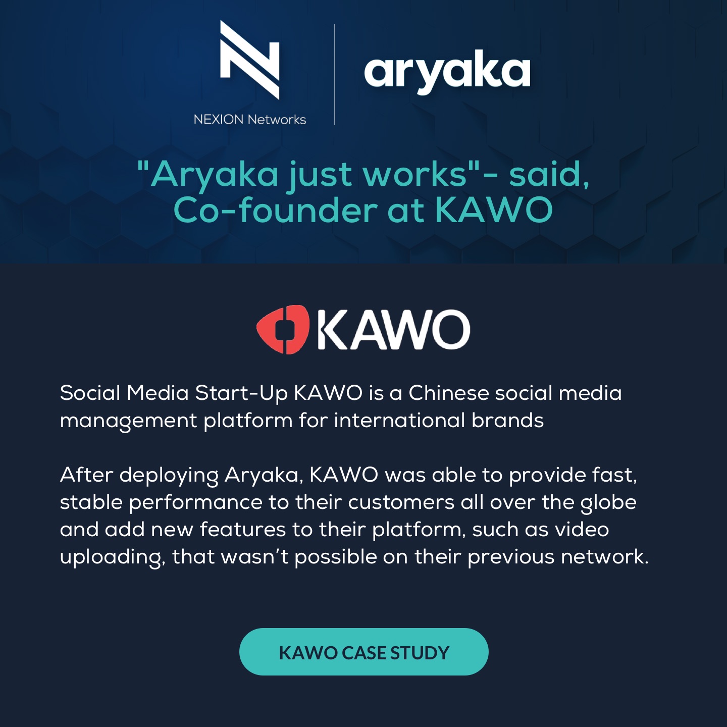 Social Media Start-Up KAWO - Nexion Networks
