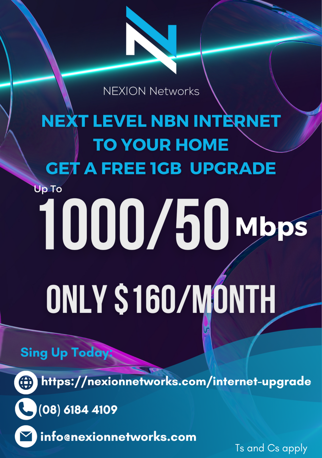 Internet Upgrade - Nexion Networks